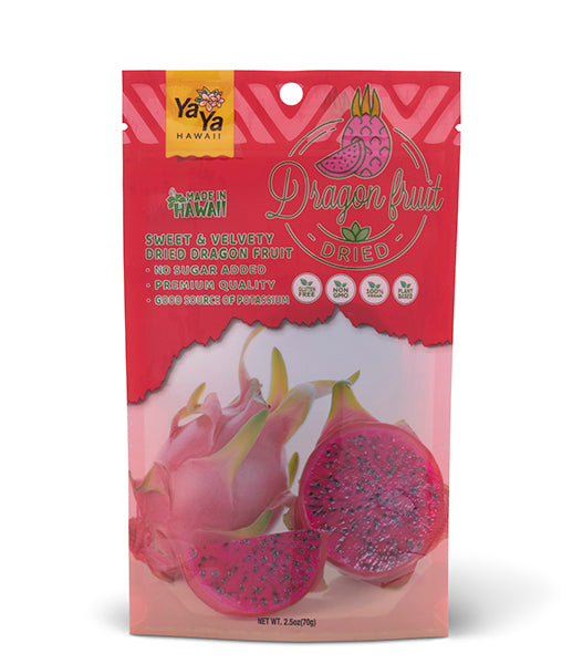 Dried Fruit - Dragon Fruit | YaYa Hawaii | Made In Hawaii – YaYa Hawaii ...